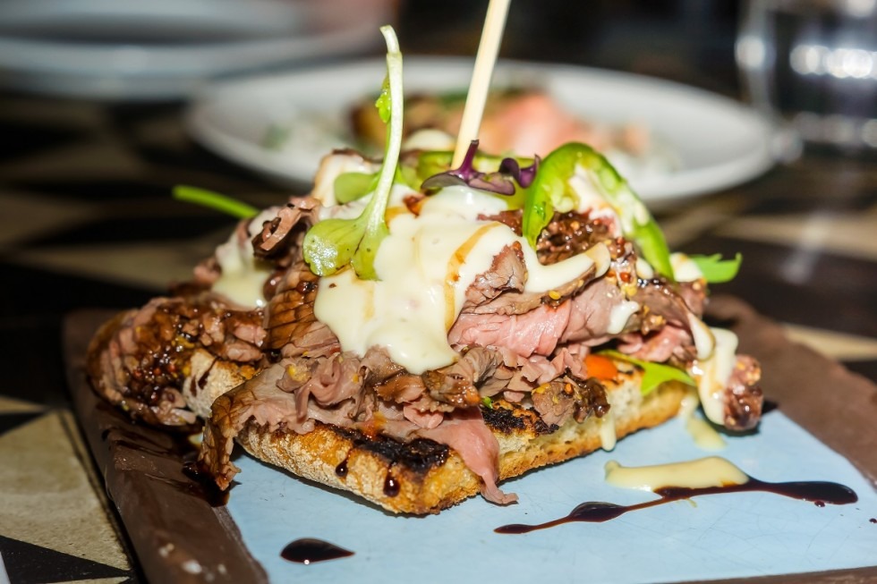 Dry-Aged Entrecôte Sandwich with Mountain Cheese - Dry Ager Australia & NZ